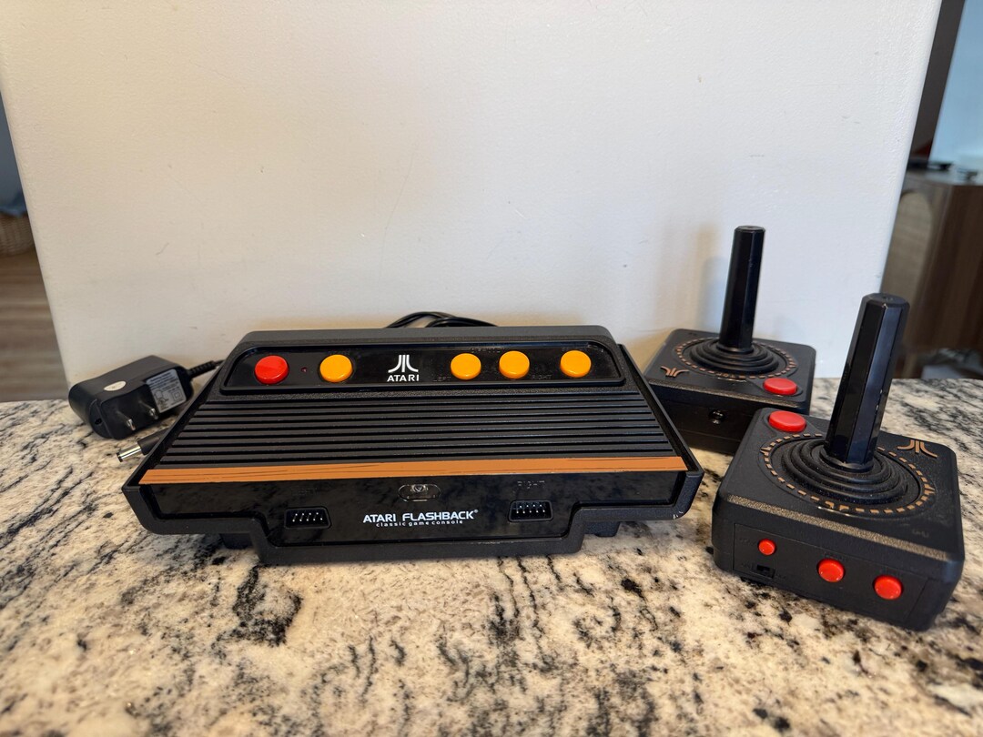 Atari Flashback Classic Game Console With Two Controllers, Working - Etsy