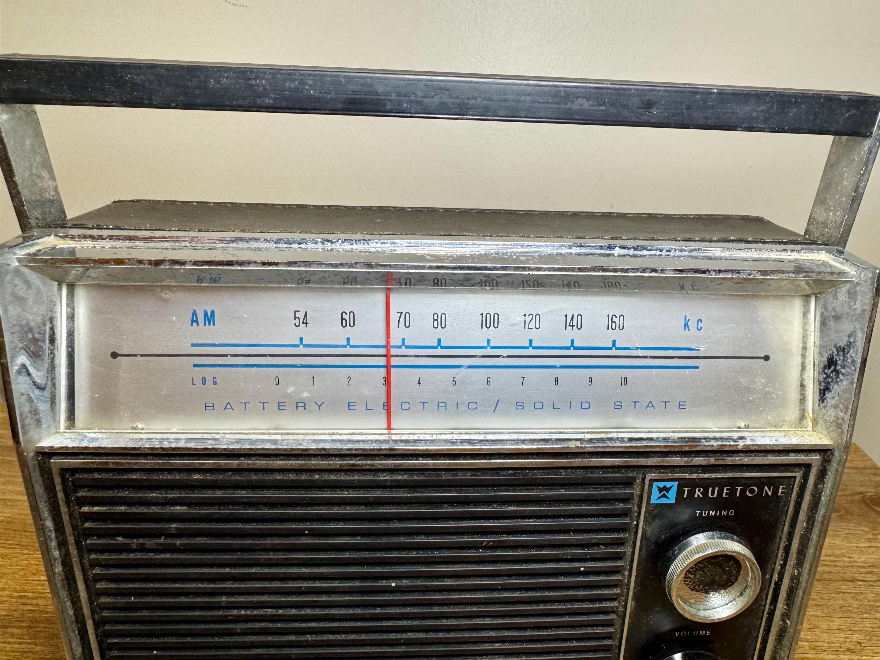 Vintage TRUETONE AM/FM Transistor Radio, Tested Working - Etsy