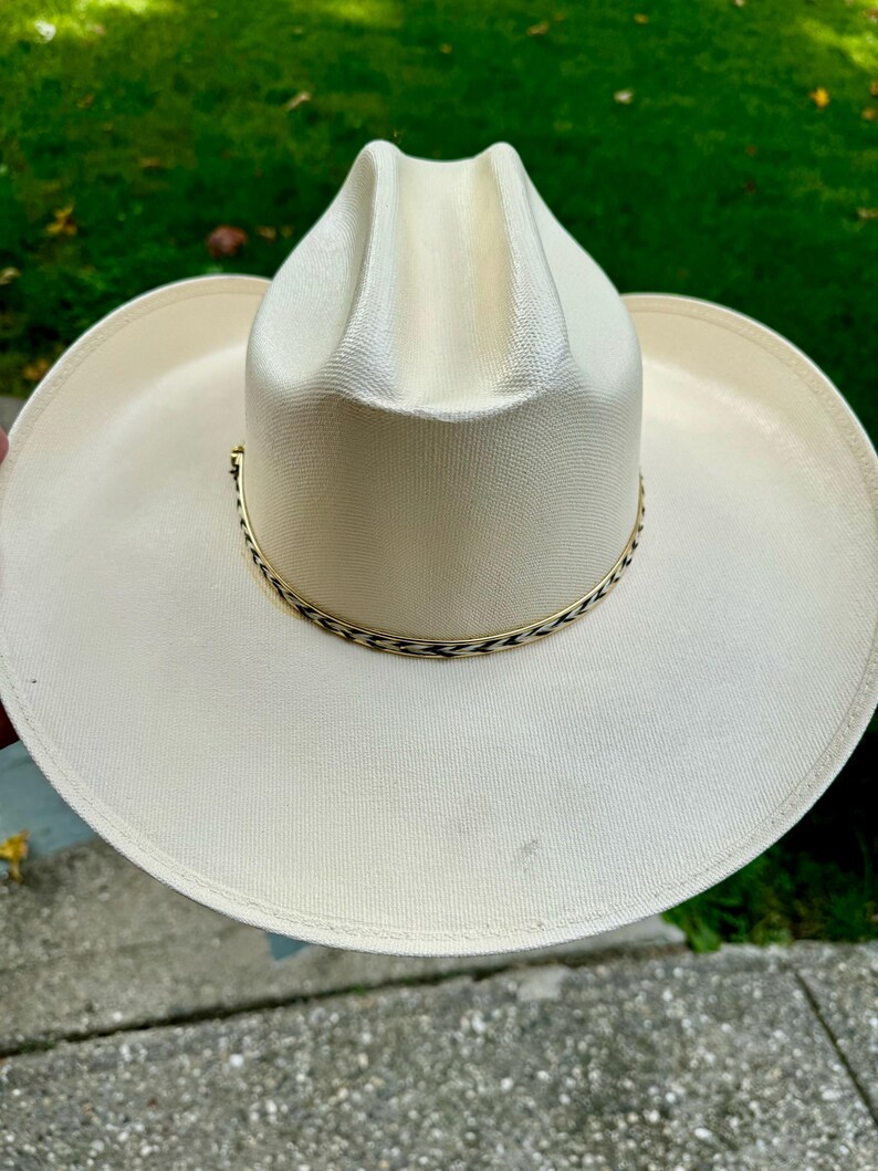 Summit Hat Co. Western Cowboy Hat, Size Small/medium, Ivory Hard Shell ...