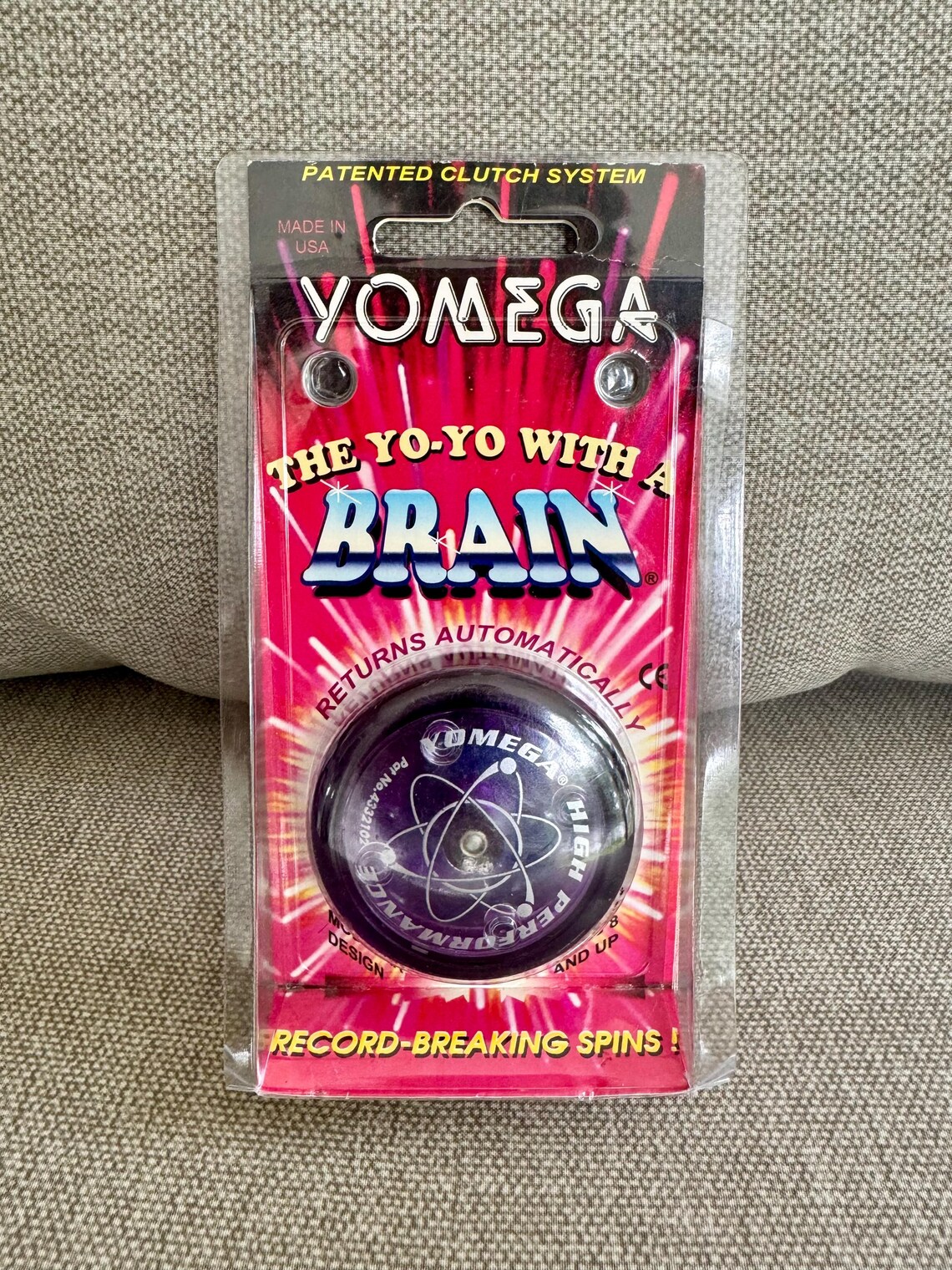 Vintage 1995 YOMEGA High Performance Yo-yo the Yo-yo With a Brain ...