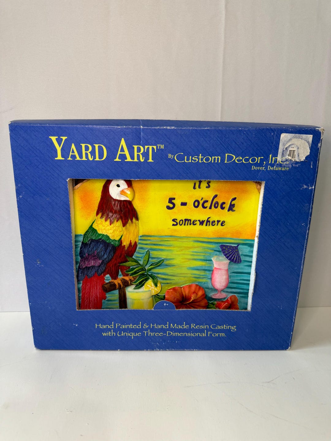 Hand Painted/hand Made Resin Casting Sign With 3-D Effect by Custom ...