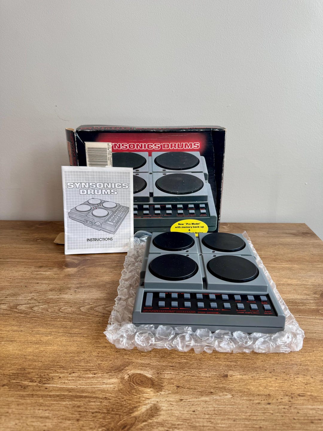 Mattel Synsonics Electronic Drums "pro Model" No 5350 With Memory ...