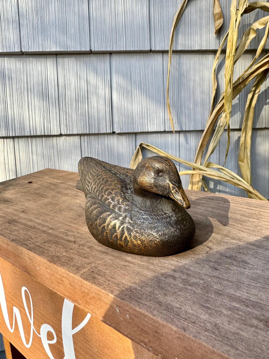 Ducks Unlimited 1990 Special Membership Edition Duck Decoy Decor Dark ...