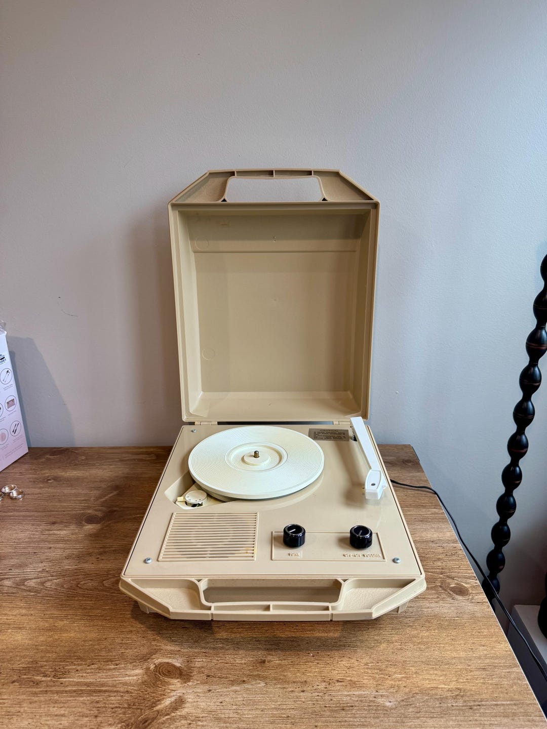 Vintage Fisher-price 'major' Record Player Portable Turntable Model 130 ...