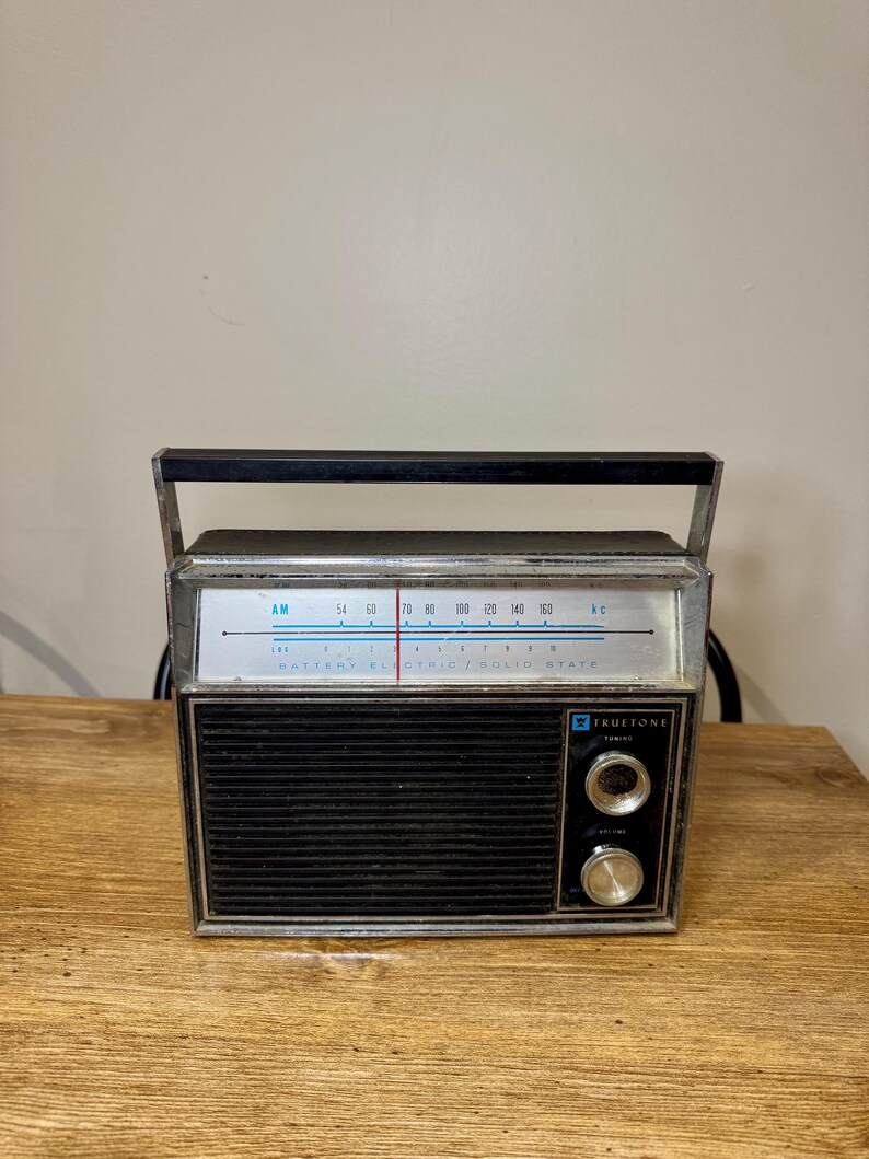 Vintage TRUETONE AM/FM Transistor Radio, Tested Working - Etsy
