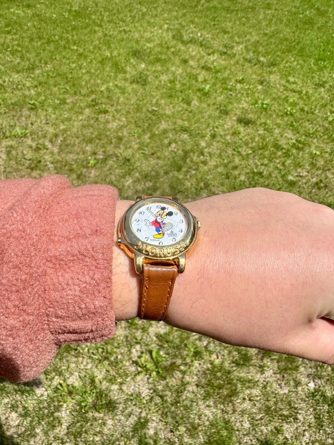 Vintage Lorus Mickey Mouse Musical Watch With Original Strap, Disney ...
