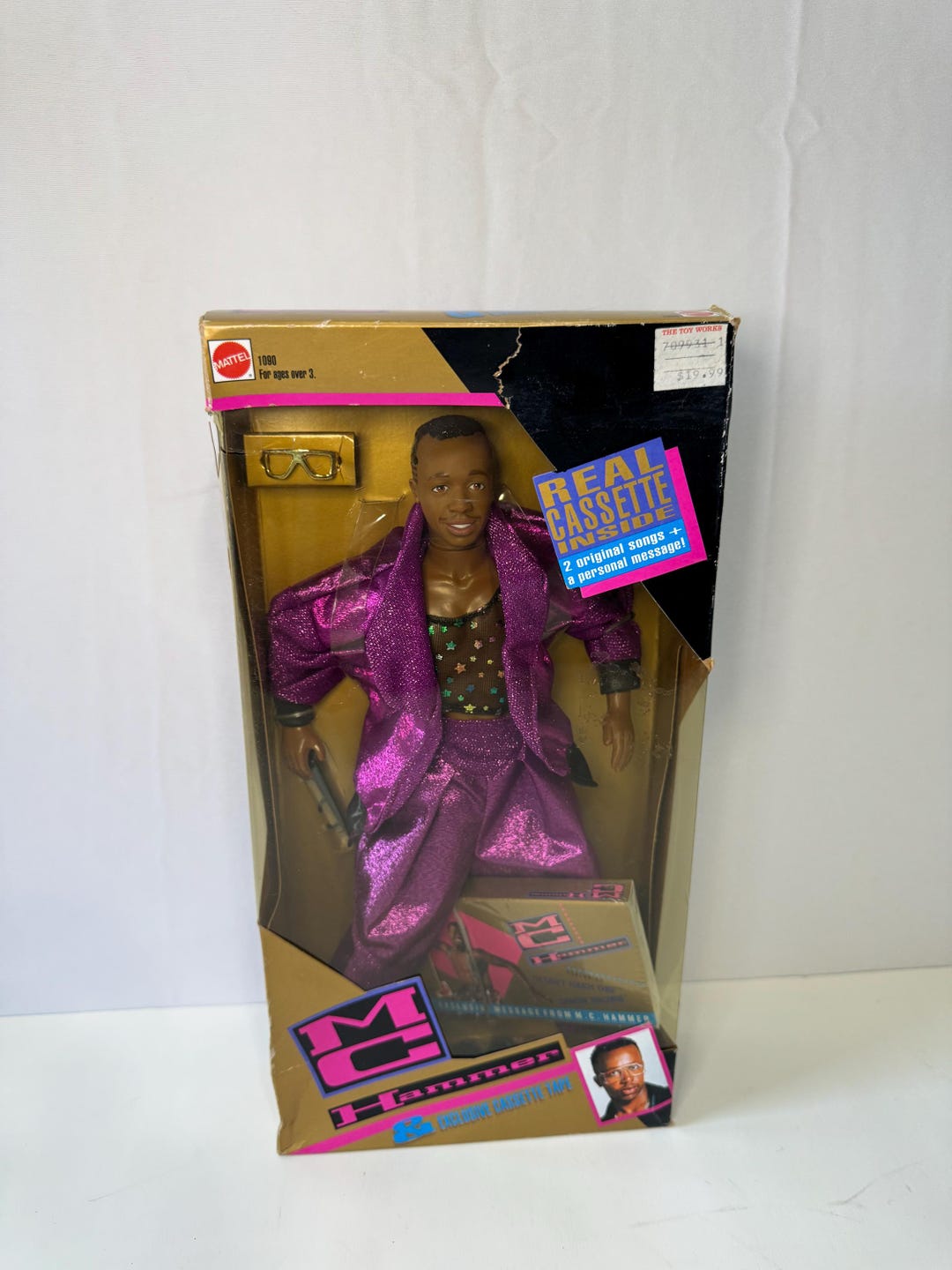 Mattel MC Hammer Figure Doll 1991 Action Figure Doll 12 Inch With ...