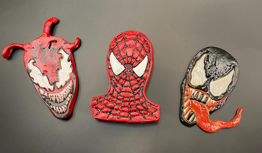 Marvel Ceramic Face - Etsy