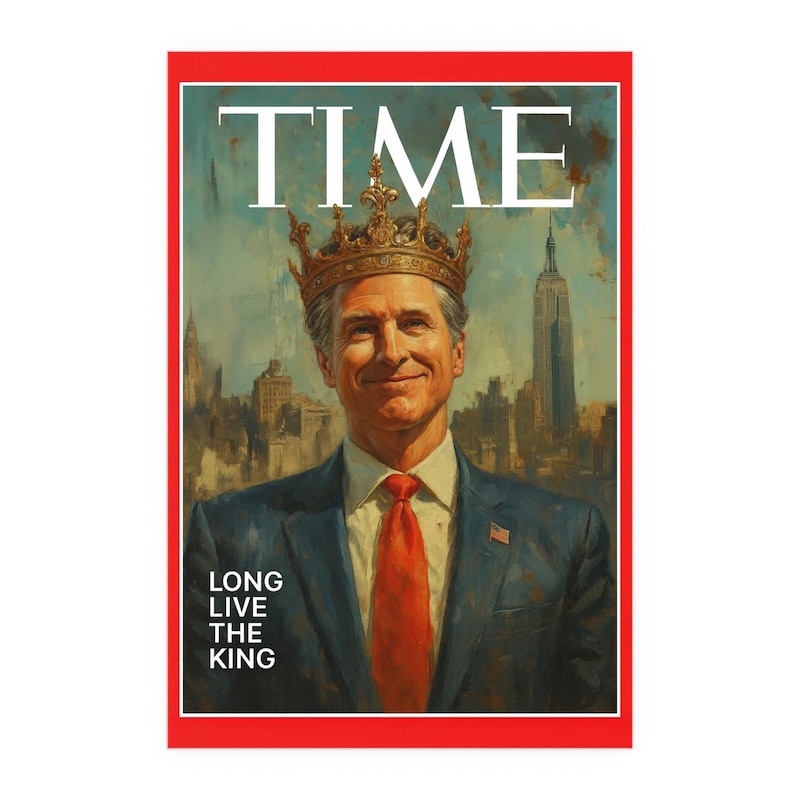 Trump Cover of Time - Etsy