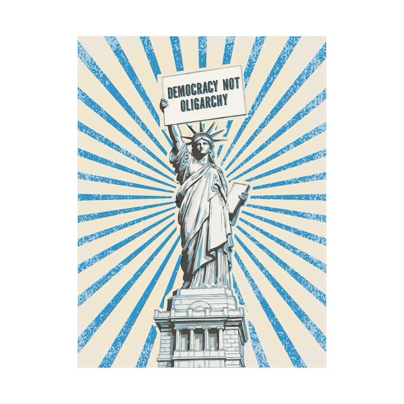 Democracy Poster - Etsy