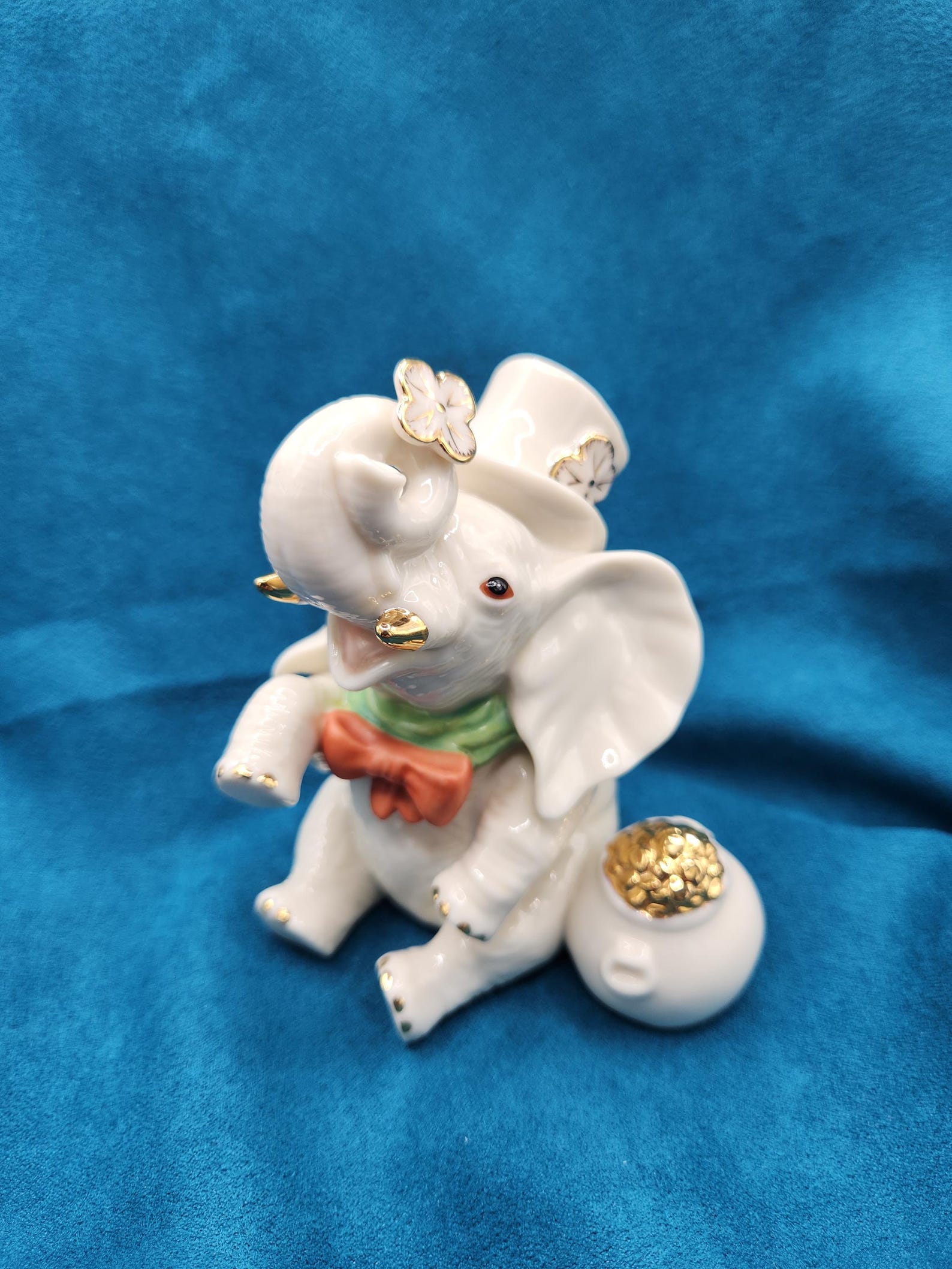 Lenox Lucky Little Elephant Porcelain Figurine - Etsy