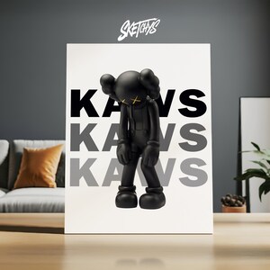 KAWS Poster Set | Hypbeast Toys Digital Prints | Kids Room Instant ...
