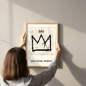 Jean Michel Basquiat Print, Basquiat Poster, Basquiat Wall Art, Matte ...