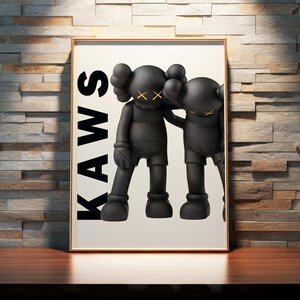 KAWS Poster Set | Hypbeast Toys Digital Prints | Kids Room Instant ...