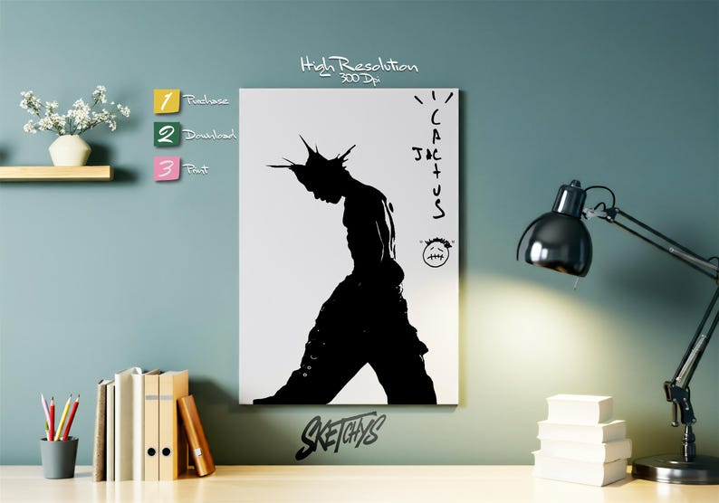 Travis Scott Astroworld Poster Set: Fan Art Prints (digital Download ...
