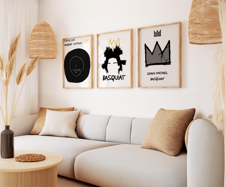 Jean Michel Basquiat Art Prints, Basquiat Digital Poster Download ...