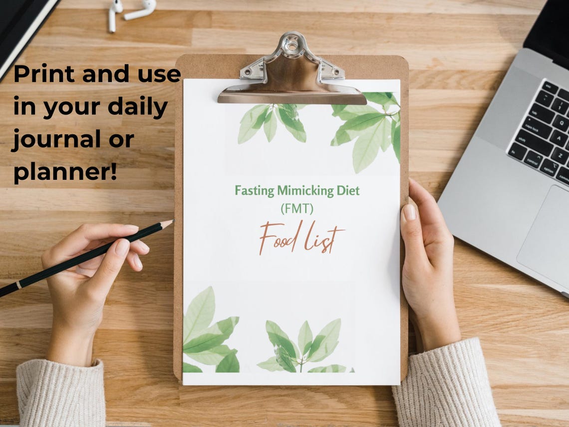 Fasting Mimicking Diet Food List | 141 Foods to Include & Avoid ...