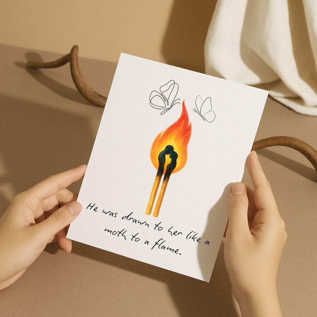 Printable Couple Card | Relationship Love Message Card | Editable Canva ...
