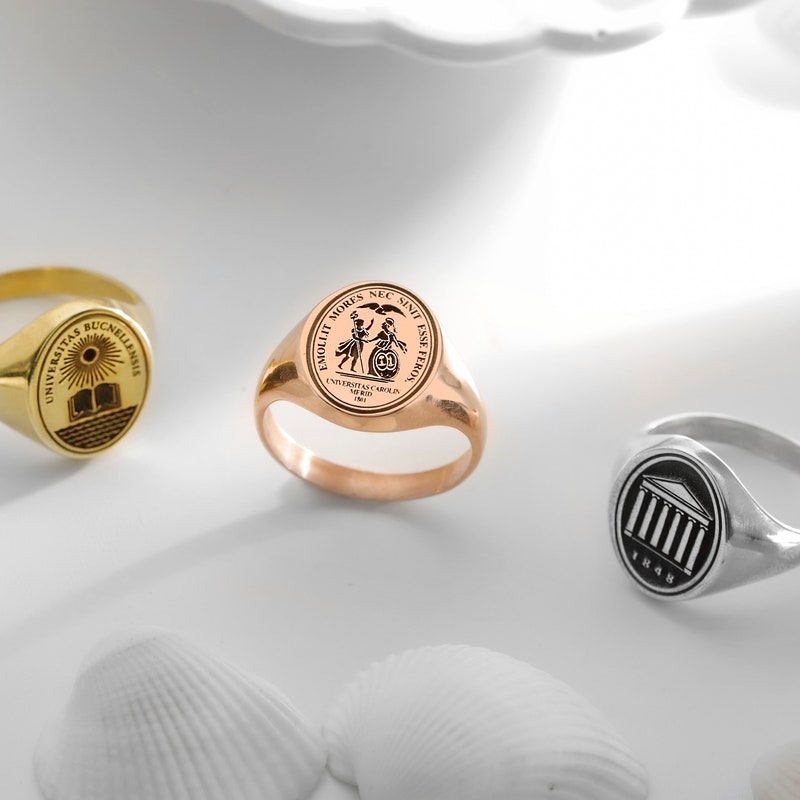 Signet Class Rings - Etsy