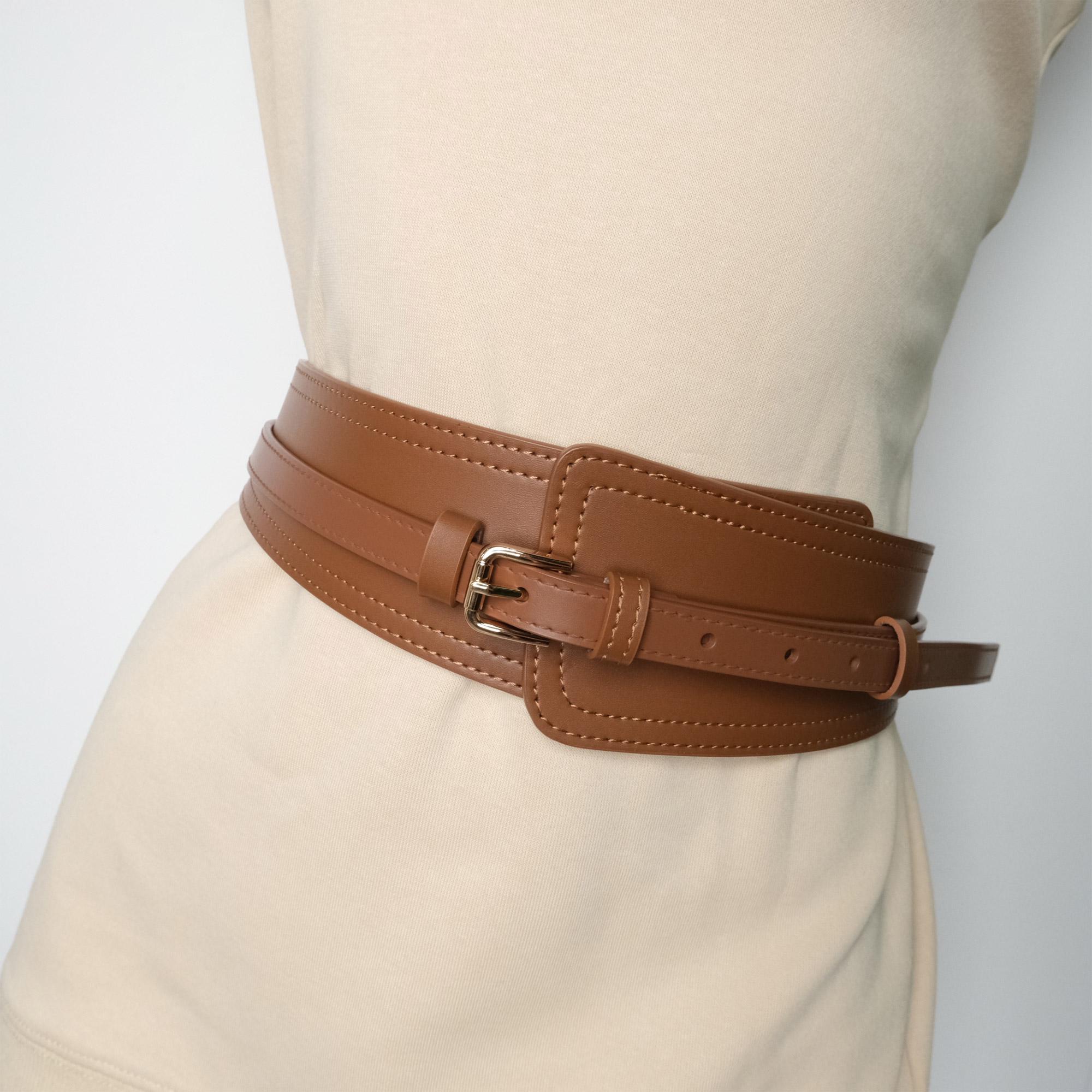 Wide Leather Belts,custom Belt Storage Boxes,double-layer Cowhide Wide ...