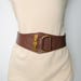 Vintage Leather Belts,custom Leather Wide Belts,waist Elastic ...
