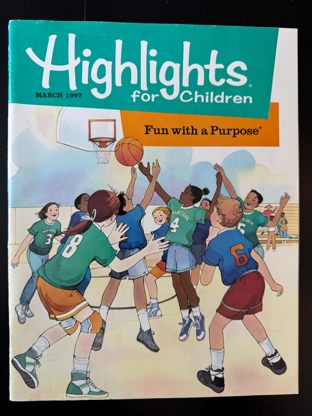 1997 "highlights for Children" Magazine Puzzles, Games, Stories and ...