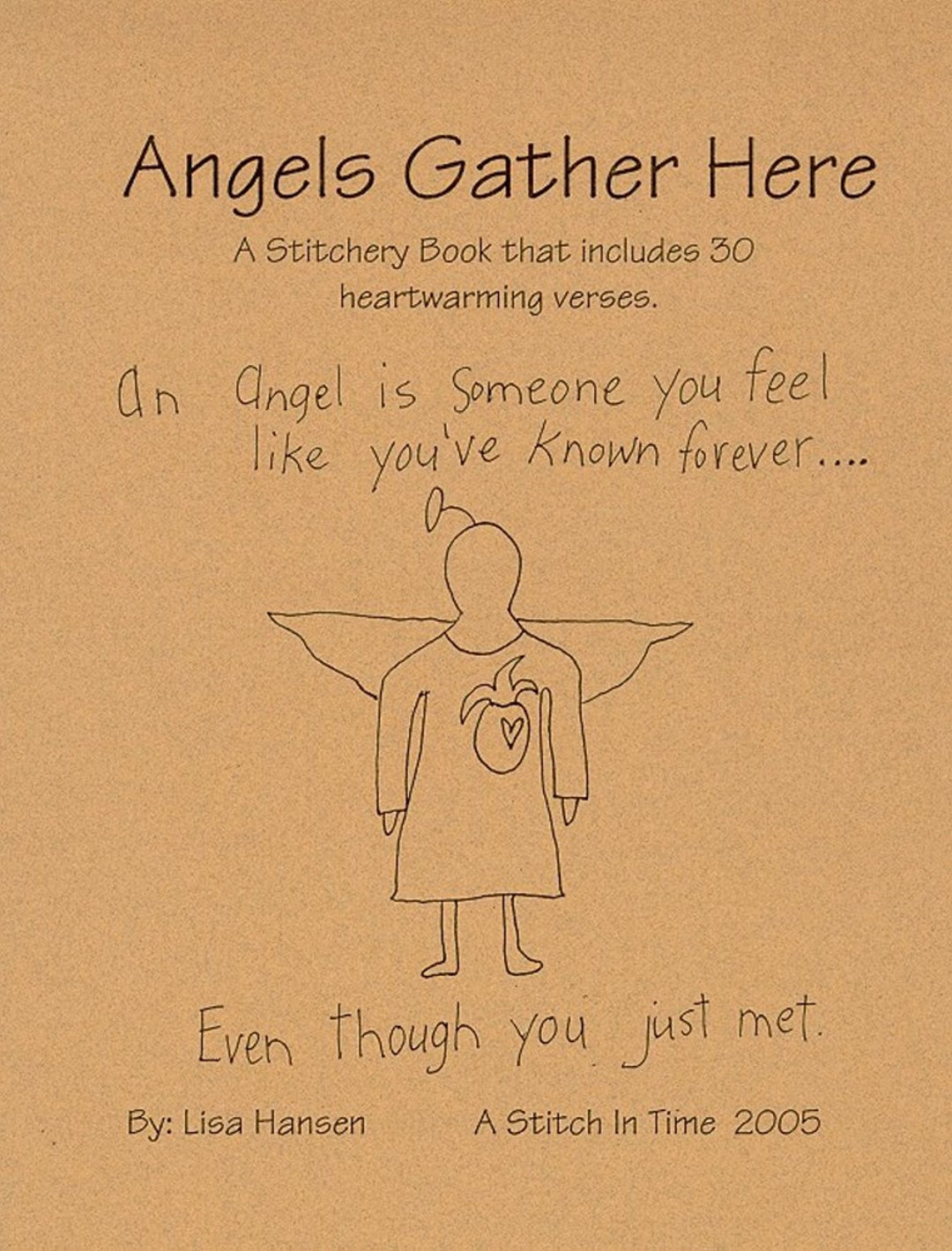 Primitive Stitchery Patterns Folk Art Sampler Pattern Book Angels ...