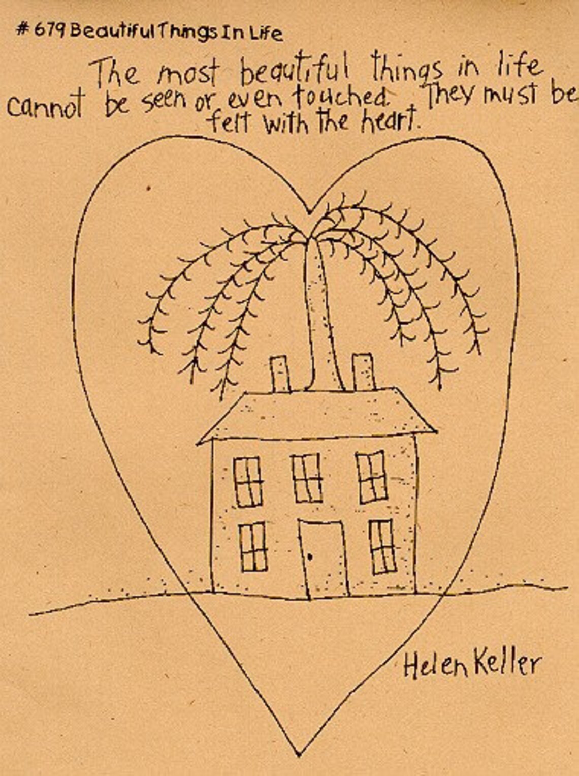 Primitive Stitchery Pattern Folk Art Sampler Beautiful Things - Etsy