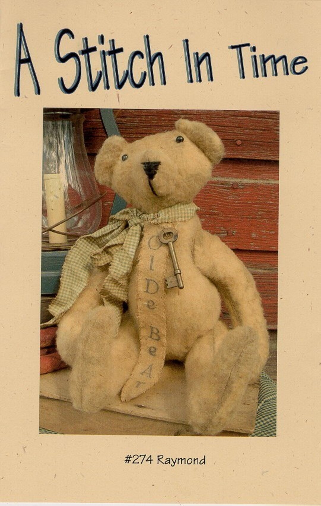 Primitive Bear Pattern Raymond Doll Pattern Folk Art - Etsy