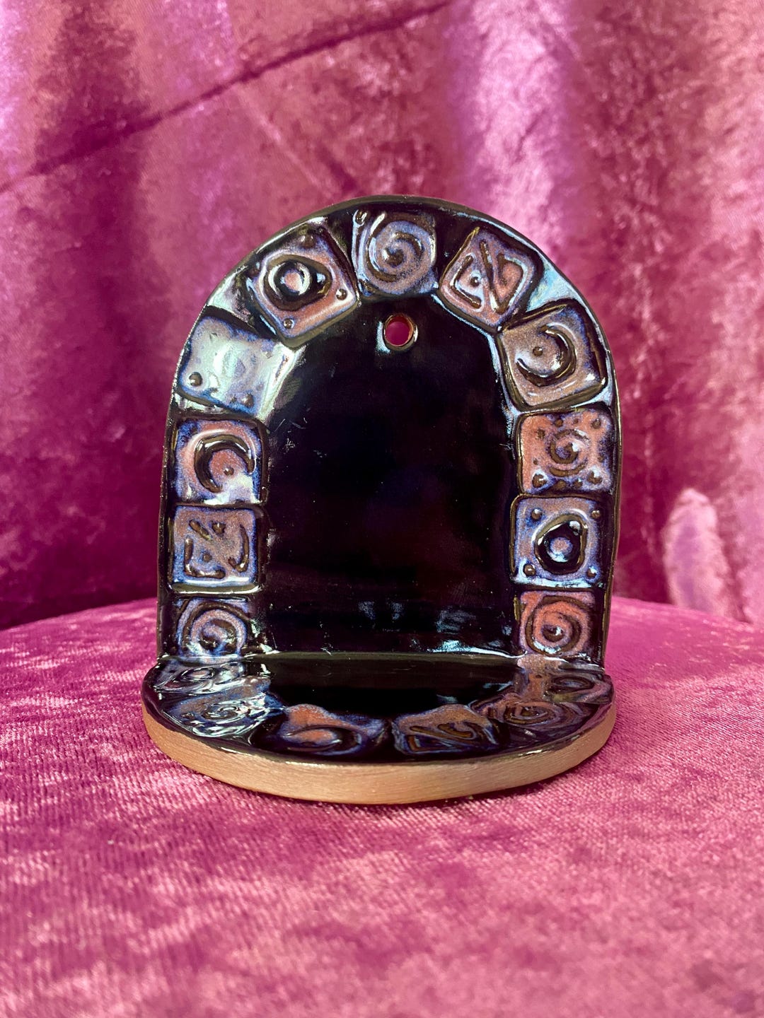 Mini Wall Shelf - Ceramic Altar - Ceramic Shrine - Ceramic Wall Shelf ...