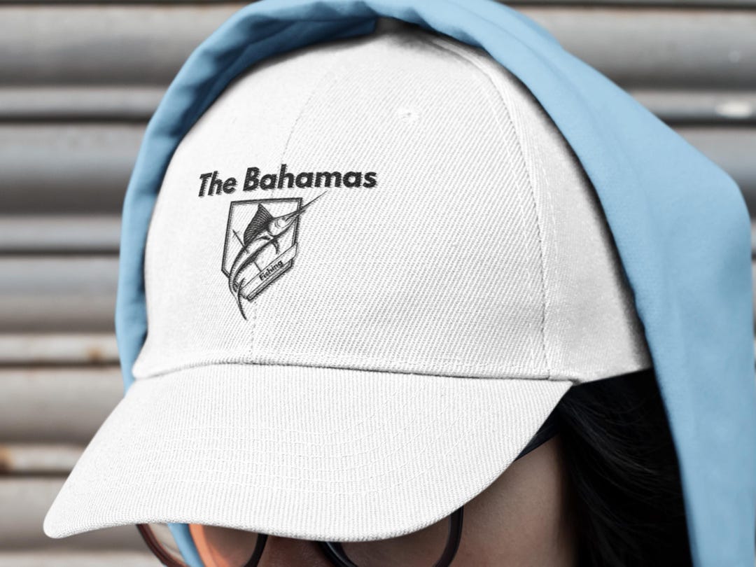 The Bahamas Marlin Fishing Hat, Bahamas Fishing Hat, Boating Fishing ...