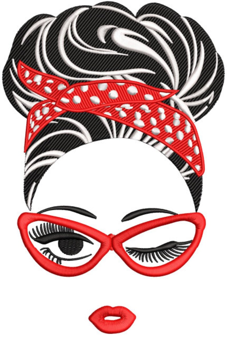 Pack of Women's Designs for Embroidery - Etsy