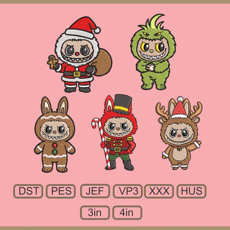 Labubu Grinch - Etsy