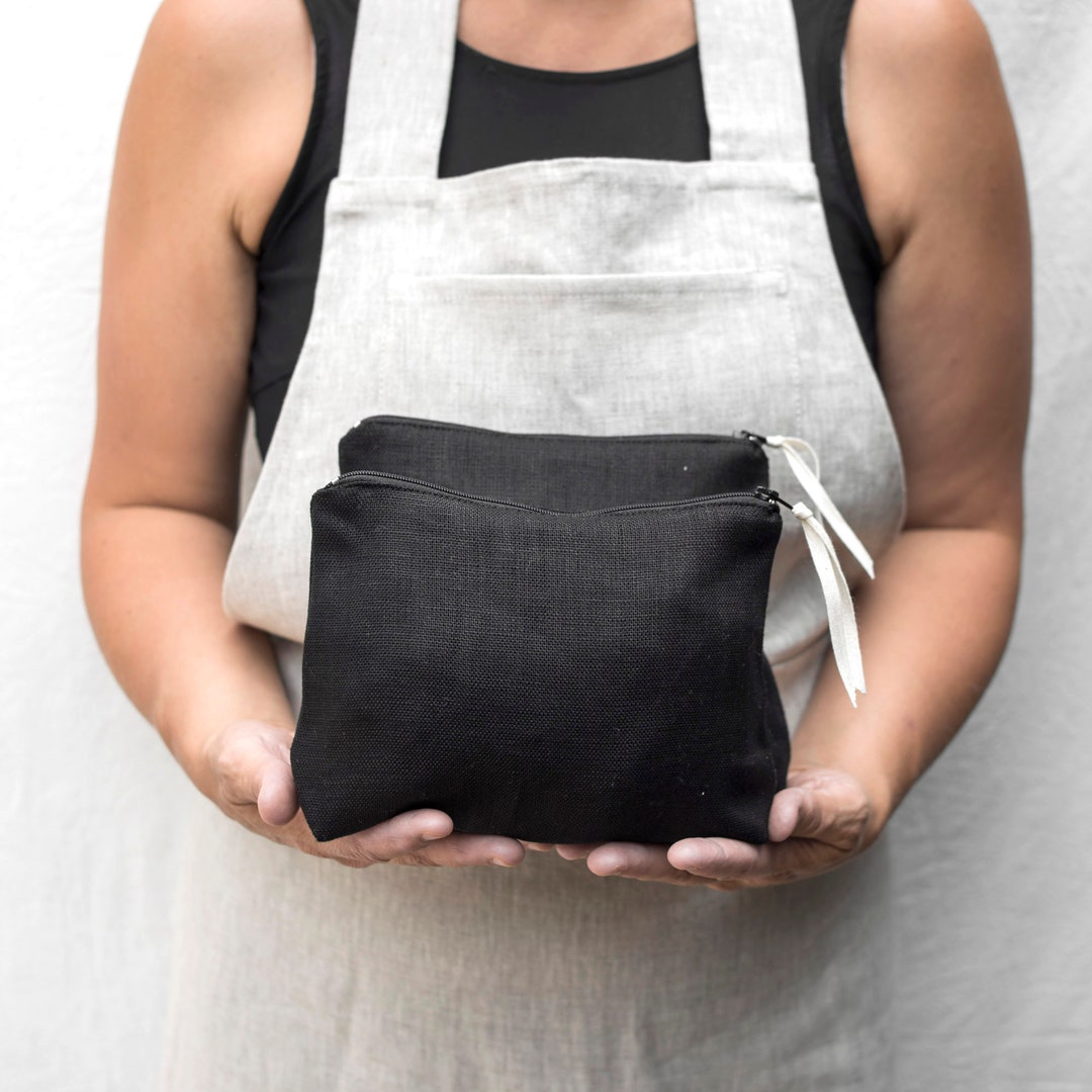 Black Linen Case - Etsy