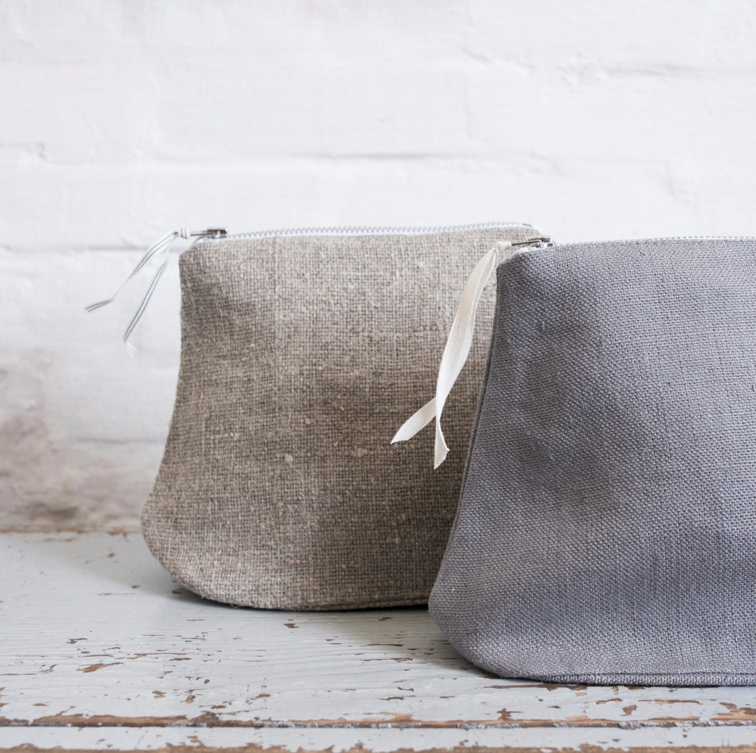 Oval Bottomed Linen Case - Etsy