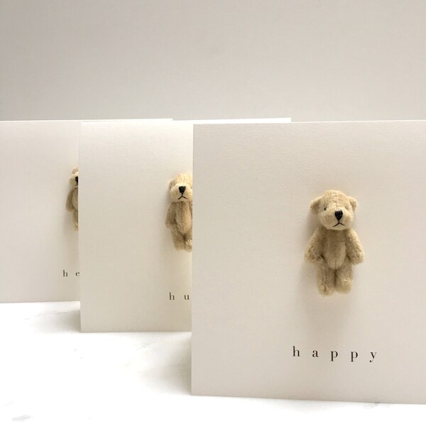 Bear Birthday Card - Etsy
