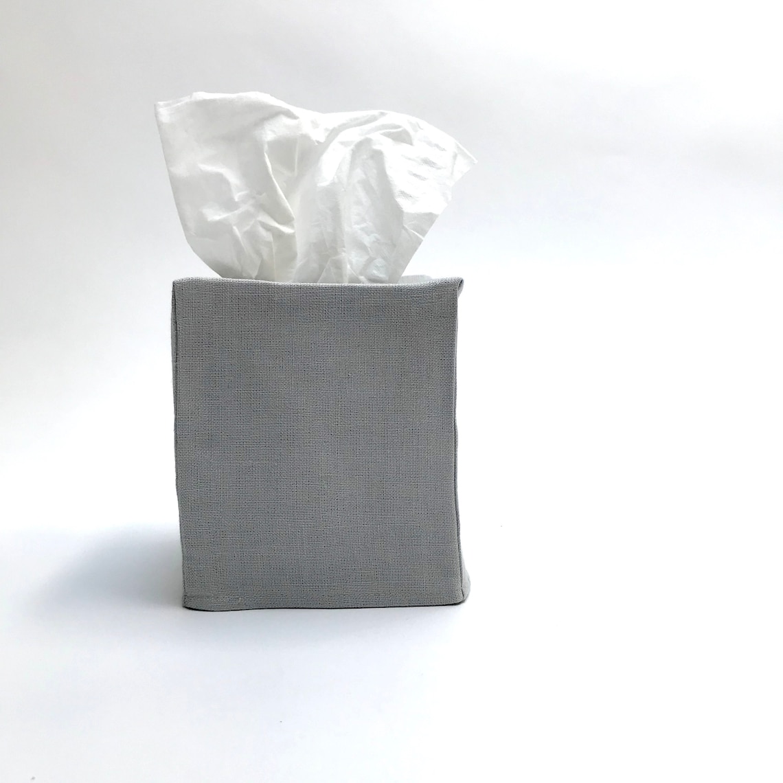 Linen Tissue Cover Grey - Etsy