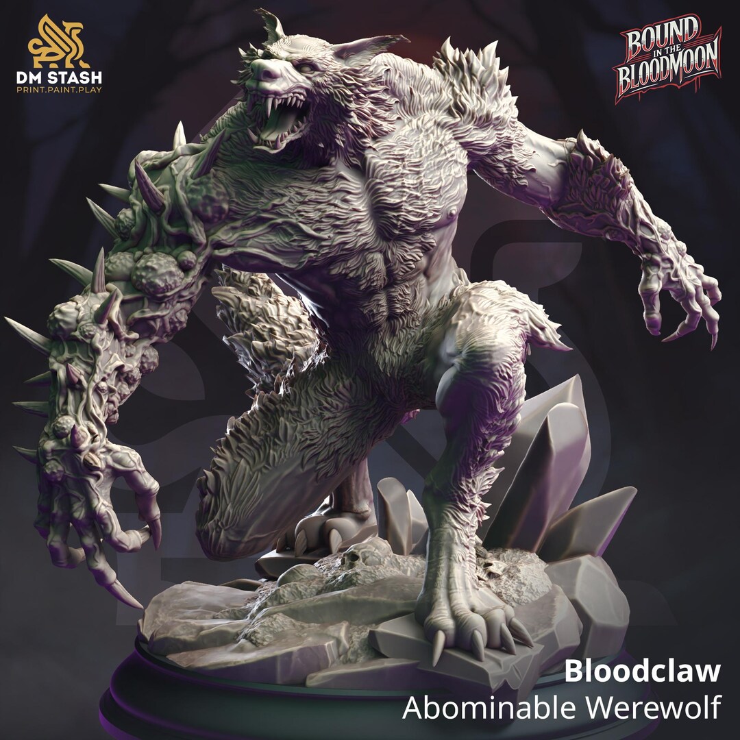 Bloodclaw Abominable Werewolf - Etsy