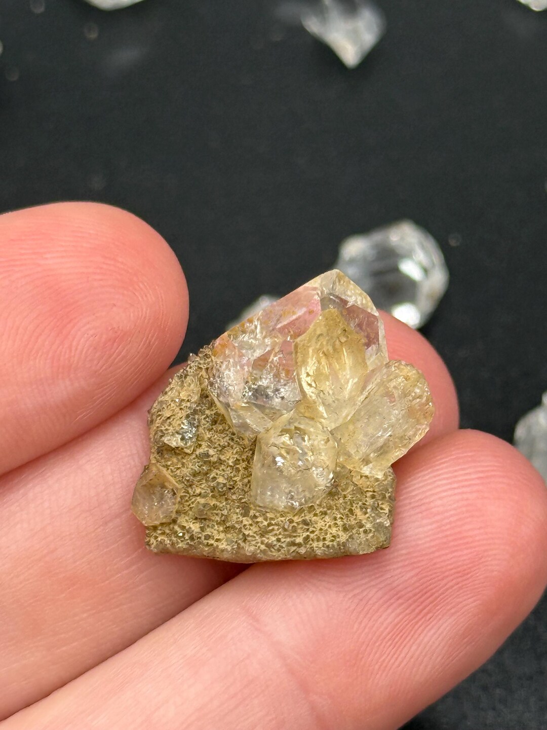 Herkimer Diamond in Matrix - Etsy