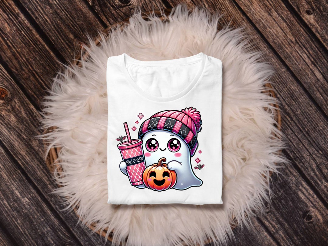 Rainbow Ghost Halloween PNG: Colourful Spooky Clipart (3000x3000 Px) - Etsy