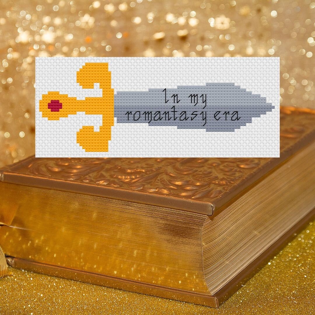 Romantasy Era Sword Cross Stitch Pattern PDF - Etsy
