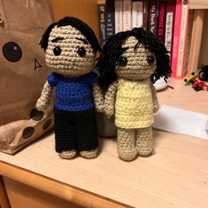 Custom Mini-me Crochet Amigurumi Dolls - Etsy