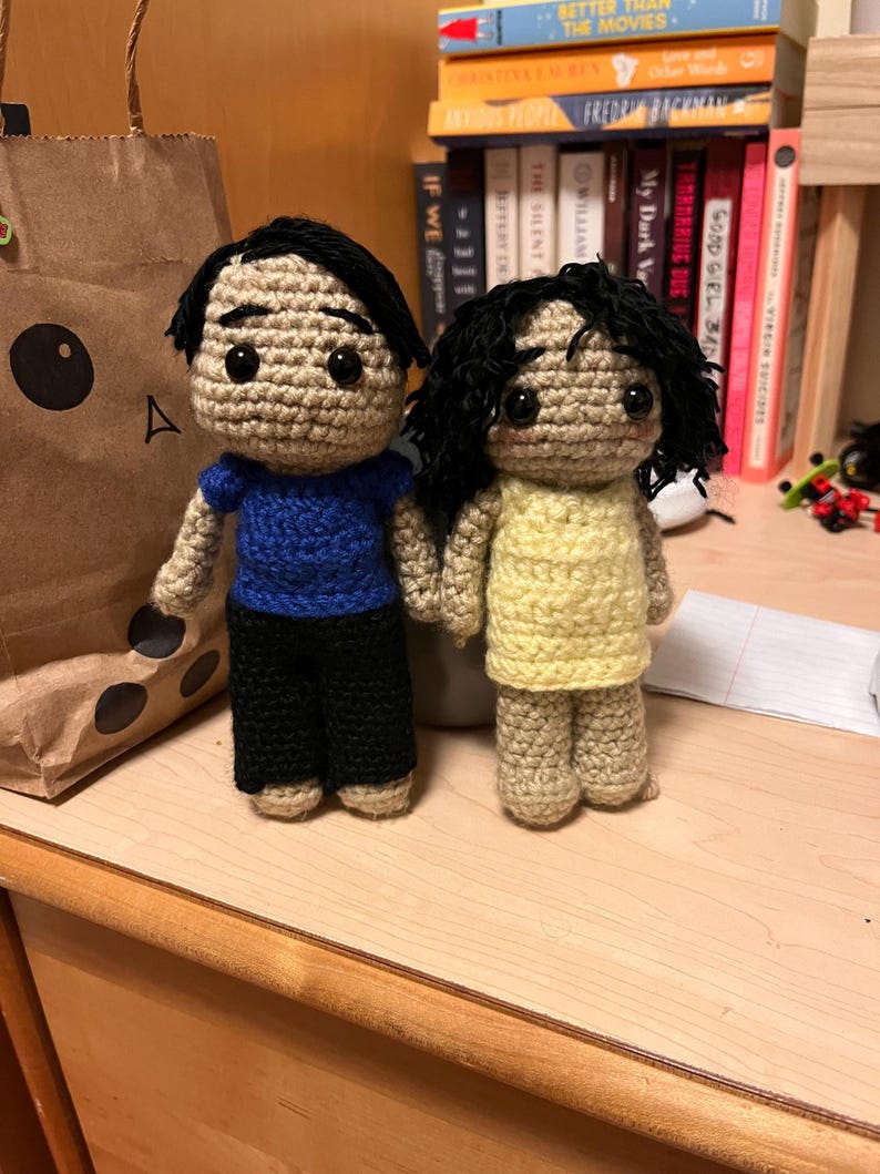 Custom Mini-me Crochet Amigurumi Dolls - Etsy
