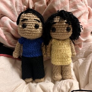 Custom Mini-me Crochet Amigurumi Dolls - Etsy