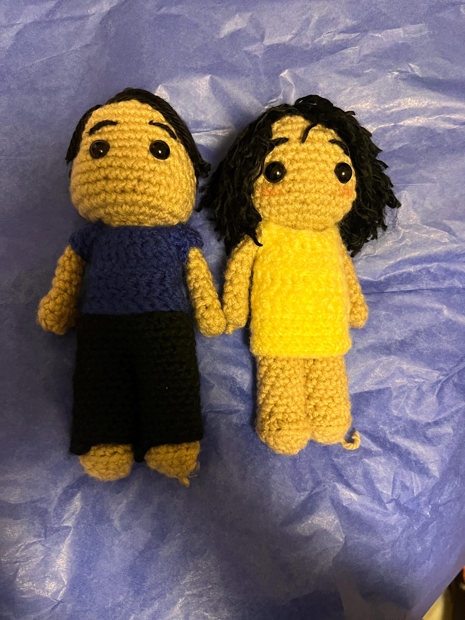 Custom Mini-me Crochet Amigurumi Dolls - Etsy