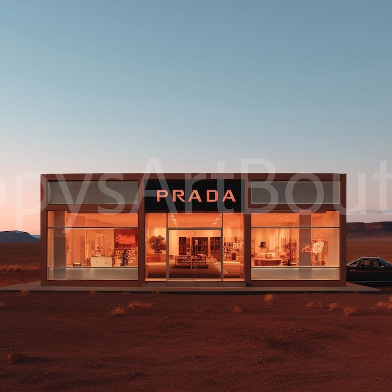 Prada Poster - Etsy