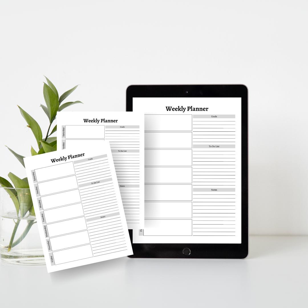 Life Planner: Digital Printable for Organizing Your Goals and Managing ...