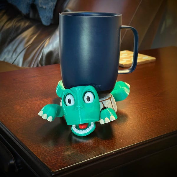 3d Turtle Cup Holder - Etsy