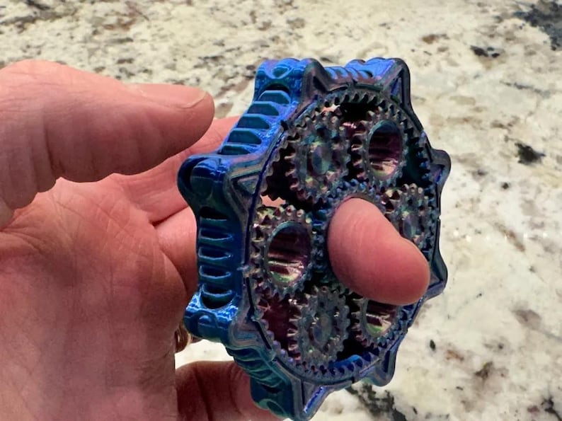 Planetary Gear Finger Fidget Spinners - Etsy