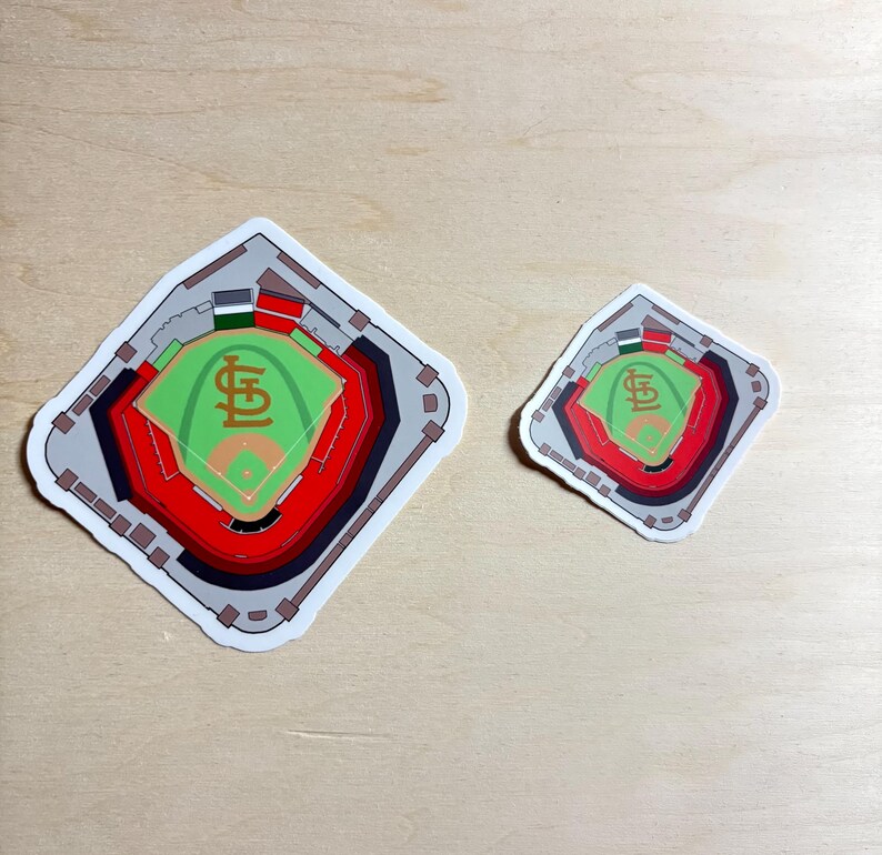 Busch Stadium (cardinals) 5 Inch Sticker - Etsy